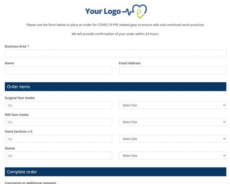 Online Form Templates and Examples - Snapforms New Zealand