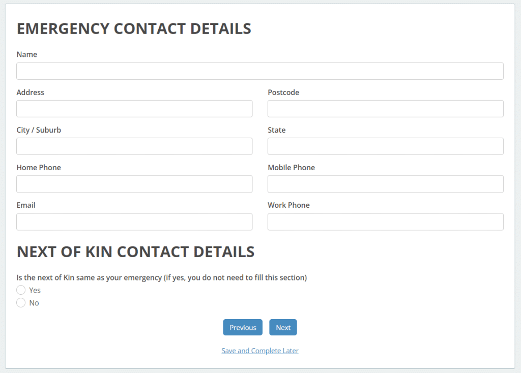 Multi-page forms with page breaks - Snapforms Resources & FAQs