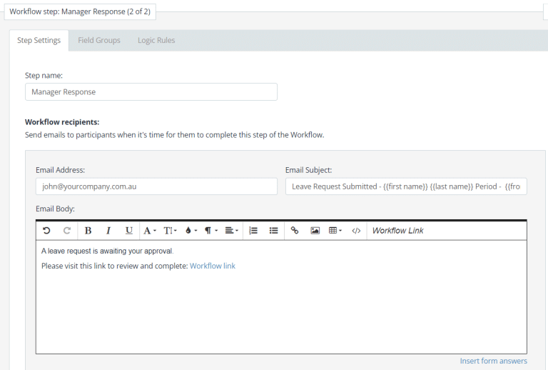 Advanced Workflows - Snapforms Resources & FAQs