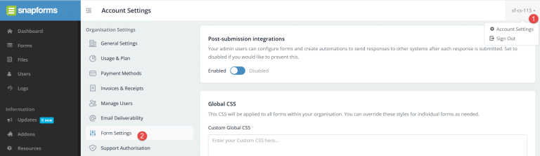 Custom Validation Messages - Snapforms Resources & FAQs