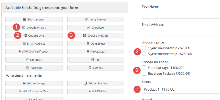 How to create an order form with a dynamic payment summary - Snapforms Resources & FAQs